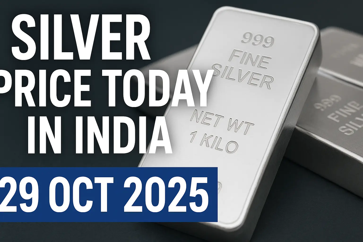 Silver Price Today in India (Chandi Ka Bhav) – 29 October 2025