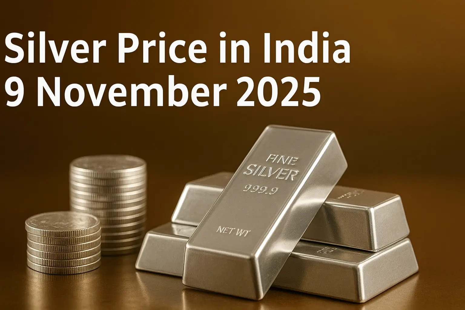 Silver Price in India Today – 9 November 2025