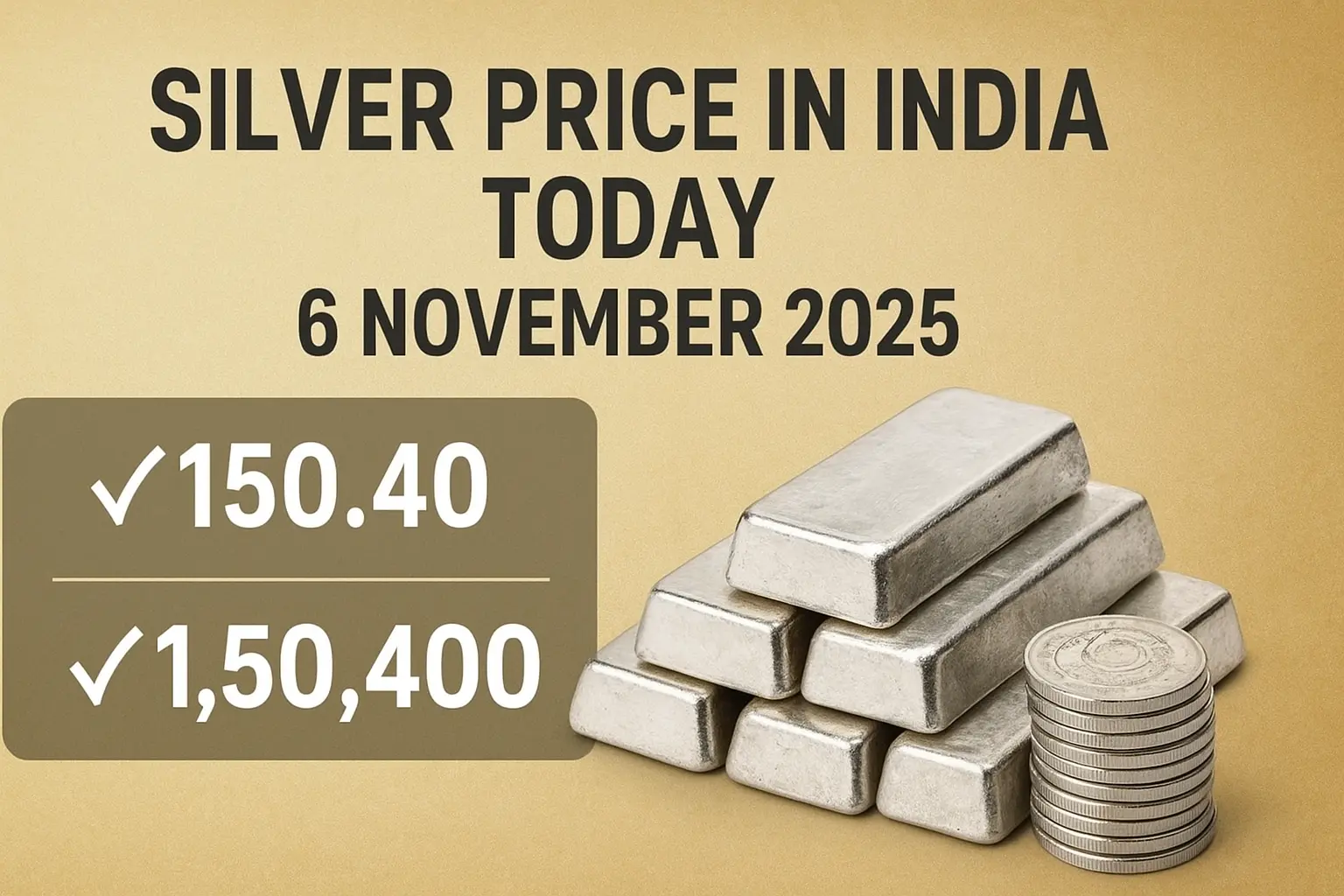 Silver Price in India Today – 6 November 2025